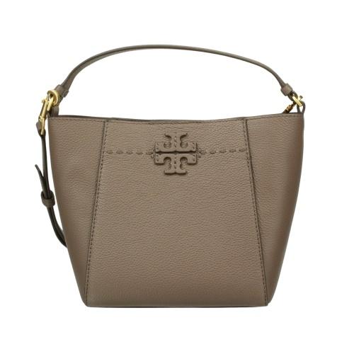 TORY BURCH（トリーバーチ） ショルダーバッグ レディース MCGRAW SMALL BUCKET BAG ブラウン TORY ...