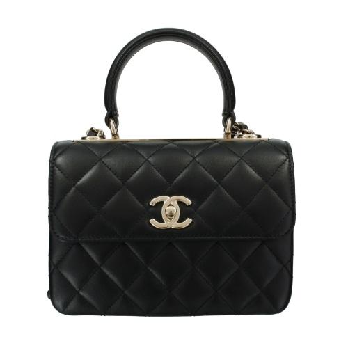 CHANEL シャネル ハンドバッグ レディース ブラック AS4654 CHANEL シャネル ハンドバッグ レディース ブラック AS4654