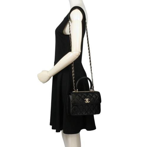 CHANEL シャネル ハンドバッグ レディース ブラック AS4654 CHANEL シャネル ハンドバッグ レディース ブラック AS4654