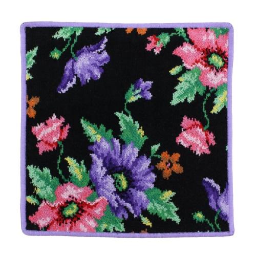 feiler フェイラー ハンドタオル ミニタオル タオルハンカチ パープル FEILER MOHN SCHWARZ 052 VIOLET : GINZA LoveLove - 通販 ...