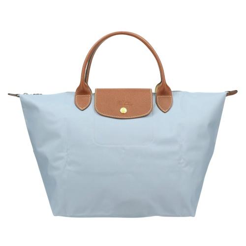 LONGCHAMP（ロンシャン） トートバッグ レディース LE PLIAGE TOP HANDLE BAG ブルー LONGCHAMP ...