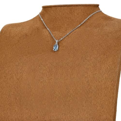 SWAROVSKI スワロフスキー ネックレス レディース ブルー SK-5628546 爆買 : GINZA LoveLove - 通販 ...