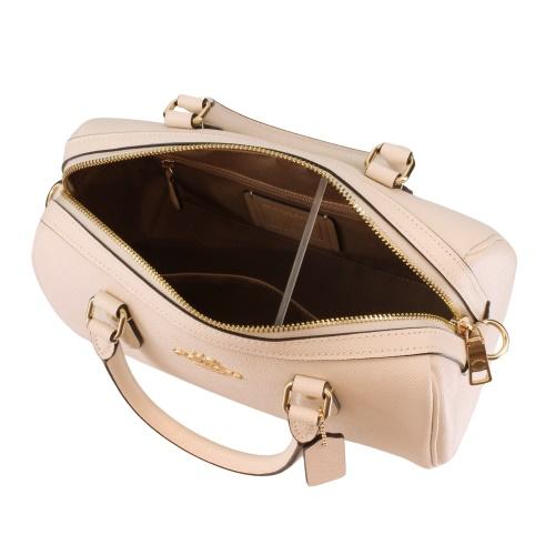 コーチ アウトレット ハンドバッグ レディース ローアン サッチェル シグネチャー ホワイト COACH OUTLET CH322 IMCHK ...