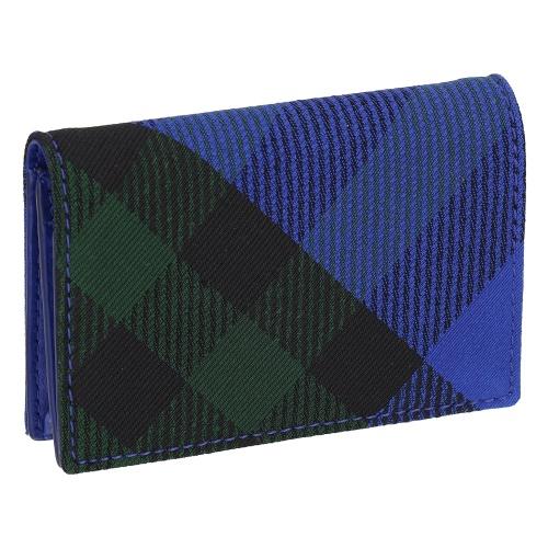 BURBERRY バーバリー カードケース 名刺入れ メンズ ブルー BURBERRY バーバリー カードケース 名刺入れ メンズ ブルー