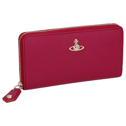Vivienne Westwood ヴィヴィアンウエストウッド 長財布 レディース SAFFIANO PLAIN レッド 5106005BW H411 RED : GINZA LoveLove ...