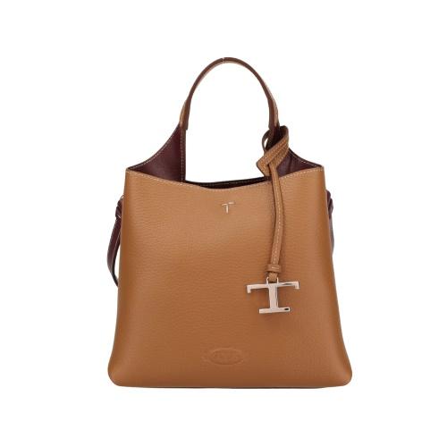 TOD'S トッズ ハンドバッグ レディース Tタイムレス ブラウン TOD’S XBWAPAA9100QNK 9P13 : GINZA LoveLove - 通販 - Yahoo!ショッピング