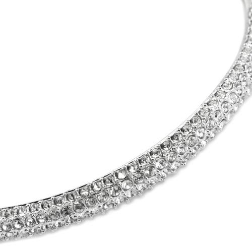 SWAROVSKI スワロフスキー バングル レディース SK-5032846 シルバー : GINZA LoveLove - 通販 ...