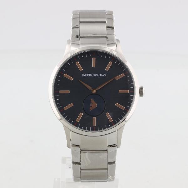 EMPORIO ARMANI エンポリオアルマーニ 腕時計 メンズ AR11137 RENATO レナート ブラック : GINZA ...