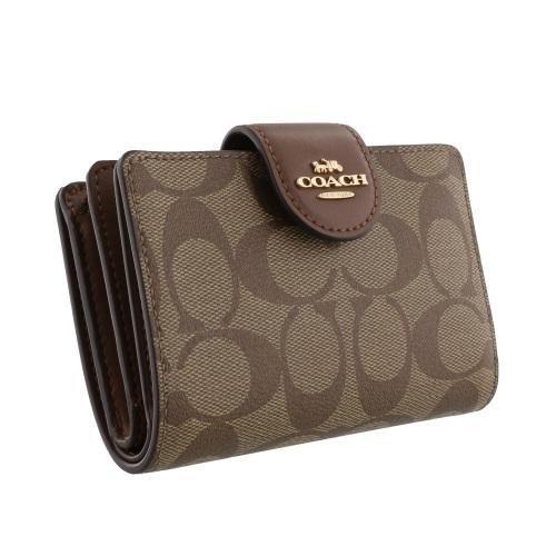 COACH コーチ アウトレット 二つ折り財布 レディース シグネチャー サドル C0082 IME74 : GINZA LoveLove - 通販 - Yahoo!ショッピング