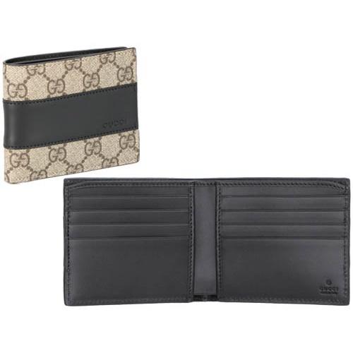 GUCCI グッチ 二つ折り財布 メンズ GGスプリーム 451240 KGDHN GUCCI グッチ 二つ折り財布 メンズ GGスプリーム 451240 KGDHN