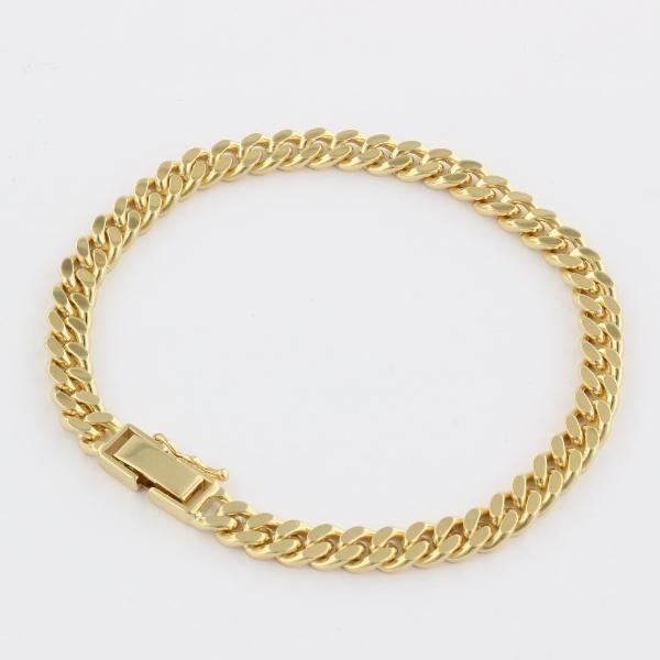 SKAGEN 喜平 ブレスレット K18 2面 18cm 20g 造幣局検定マーク刻印入 : GINZA LoveLove - 通販 - Yahoo!ショッピング