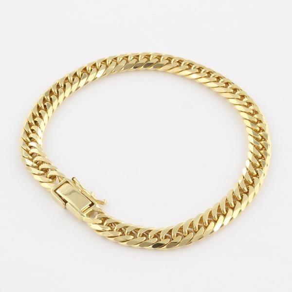 喜平 ブレスレット K18 6面 ダブル 18cm 20g 造幣局検定マーク刻印入 : GINZA LoveLove - 通販 - Yahoo!ショッピング