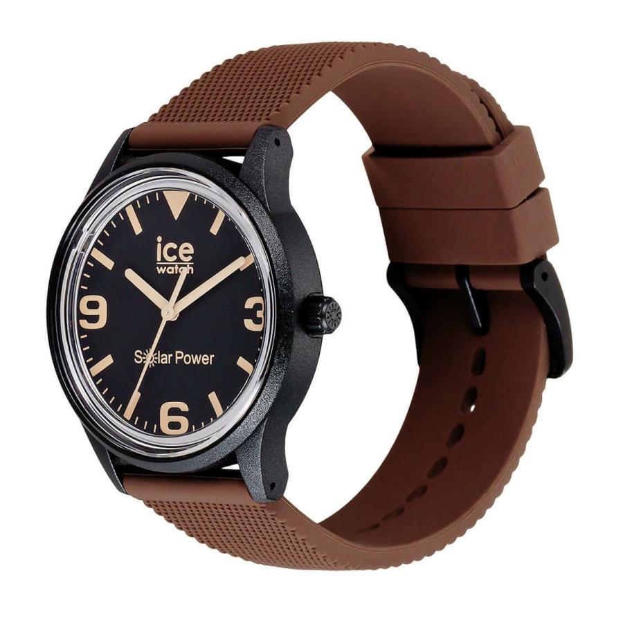 ice watch アイスウォッチ 020607 腕時計 ICE SOLAR POWER アイス ソーラー カジュアルブラウン ミディアム ...
