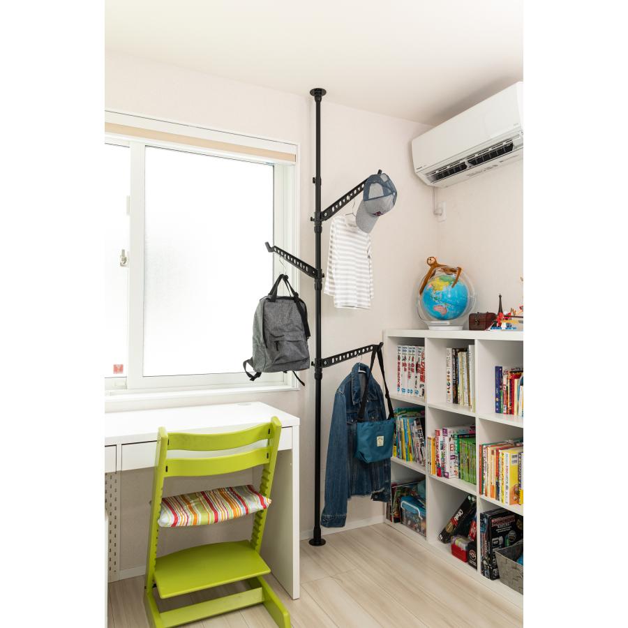 セキスイ つっぱり式シングルポール TSP-BK 高さ200〜275cm : セキスイ Online-Shop Yahoo!店 - 通販 - Yahoo!ショッピング