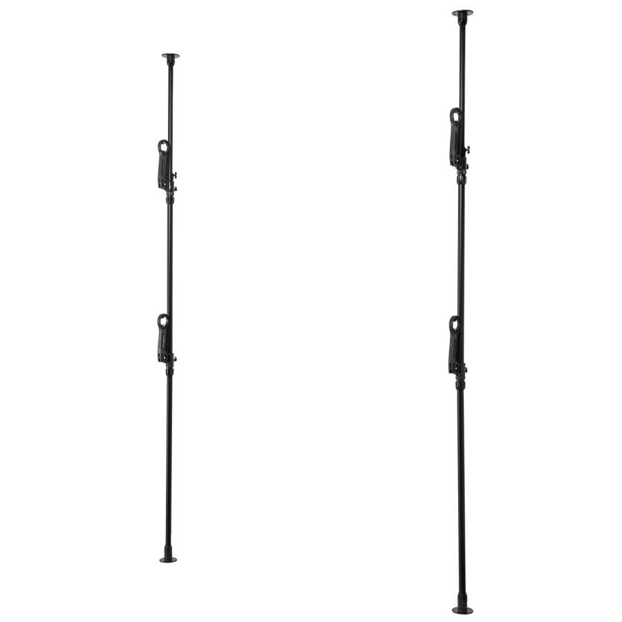 セキスイ つっぱり式ダブルポール TWP-BK 高さ200〜275cm : セキスイ Online-Shop Yahoo!店 - 通販 - Yahoo!ショッピング