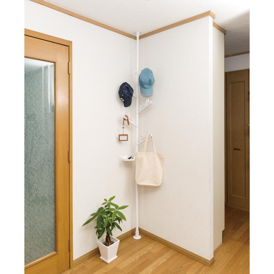 セキスイ つっぱり式ポールハンガーあいツリー TPH2−W 高さ200〜275cm : セキスイ Online-Shop Yahoo!店 - 通販 - Yahoo!ショッピング