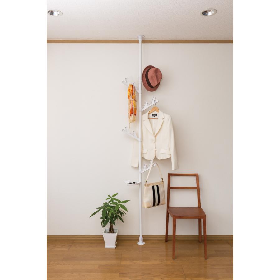 セキスイ つっぱり式ポールハンガーあいツリー TPH2−W 高さ200〜275cm : セキスイ Online-Shop Yahoo!店 - 通販 - Yahoo!ショッピング