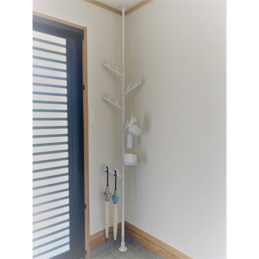 セキスイ つっぱり式ポールハンガーあいツリー TPH2−W 高さ200〜275cm : セキスイ Online-Shop Yahoo!店 - 通販 - Yahoo!ショッピング