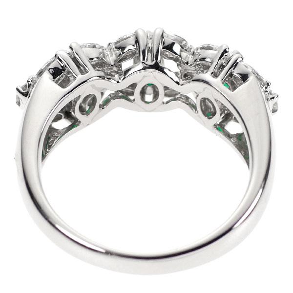 Pt900 マーキス エメラルド ダイヤモンド リング 0.45ct D0.70ct 最終 出品6週目 SELBY : SELBY - 通販 - Yahoo!ショッピング