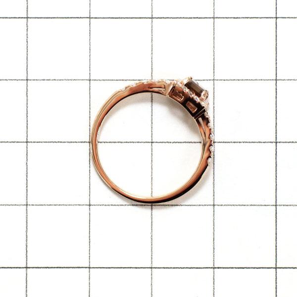 新品 K18PG アッシャーカット ダイヤモンド ローズカットダイヤ リング 0.50ct D0.17ct【エスコレ】 新入荷 出品1週目 SELBY :240715-081:SELBY ...