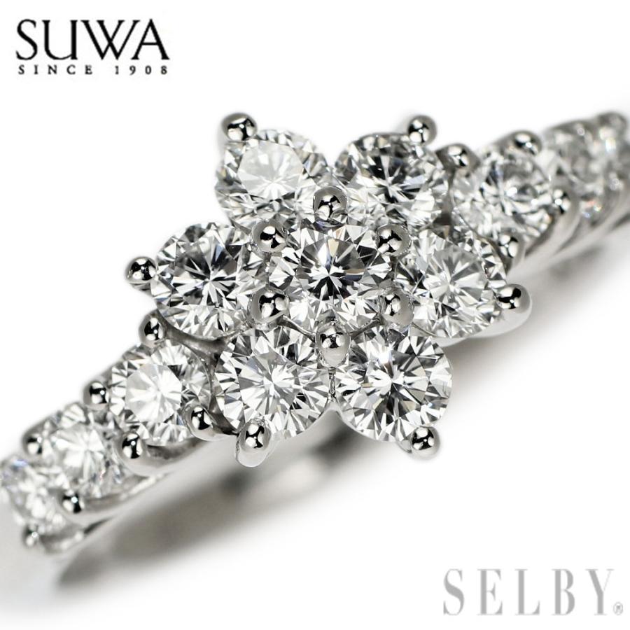 SUWA Pt950 ダイヤモンド リング 《セルビー銀座店》【中古】 : SELBY - 通販 - Yahoo!ショッピング