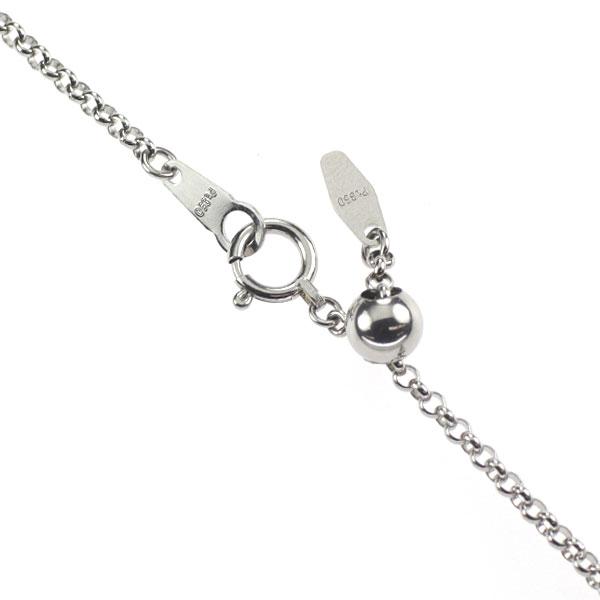 新品 Pt850 チェーン ネックレス 〜50cm ハーフランド 1.8mm : 241007-078 : SELBY - 通販 - Yahoo!ショッピング