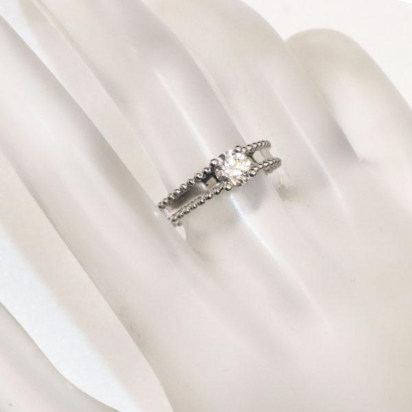 ヴァンクリーフ＆アーペル Pt950 ダイヤモンド リング 0.5ct D VVS2 EX エステルソリティア 49号 《セルビー銀座店》【中古】 : 241022-021 : SELBY ...