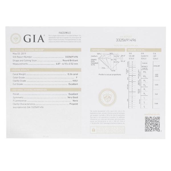 Cartier カルティエ Pt950 ダイヤモンド リング 0.26ct F VVS1 EX ソリテール 48号 出品3週目 SELBY : SELBY - 通販 - Yahoo!ショッピング