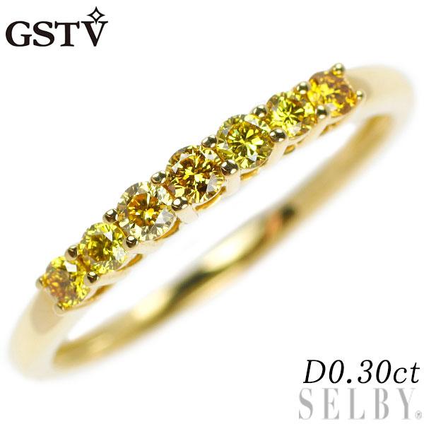 GSTV K18YG トリートイエロー ダイヤモンド リング 0.30ct 一文字 新入荷 出品1週目 SELBY : 241114-056 : SELBY - 通販 - Yahoo!ショッピング