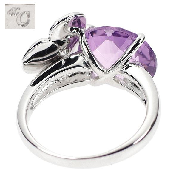 4℃ K18WG アメジスト ダイヤモンド リング フラワー 新入荷 出品1週目 SELBY : 241220-047 : SELBY - 通販 - Yahoo!ショッピング