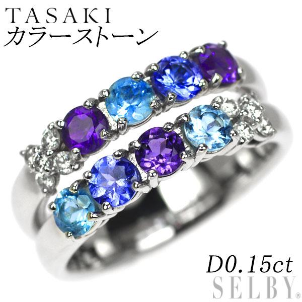 田崎真珠 K18WG カラーストーン ダイヤモンド リング D0.15ct 新入荷 出品1週目 SELBY : 250106-164 : SELBY - 通販 - Yahoo!ショッピング