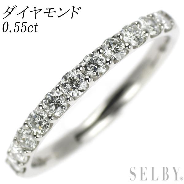 Pt900 ダイヤモンド リング 0.55ct ハーフエタニティ 新入荷 出品1週目 SELBY : SELBY - 通販 - Yahoo!ショッピング