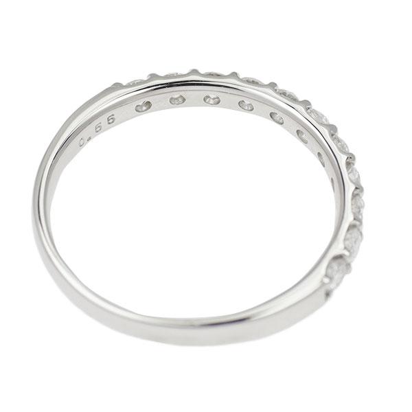 Pt900 ダイヤモンド リング 0.55ct ハーフエタニティ 新入荷 出品1週目 SELBY : SELBY - 通販 - Yahoo!ショッピング