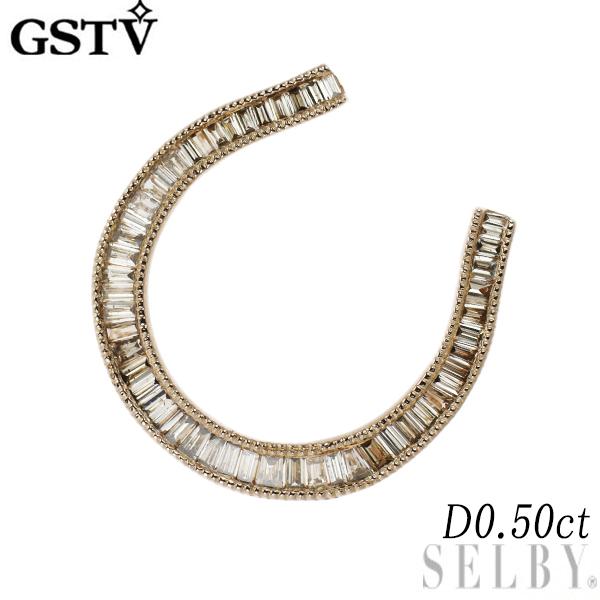 GSTV K18PG ダイヤモンド ペンダントトップ 0.50ct 馬蹄 新入荷 出品1週目 SELBY : SELBY - 通販 - Yahoo!ショッピング