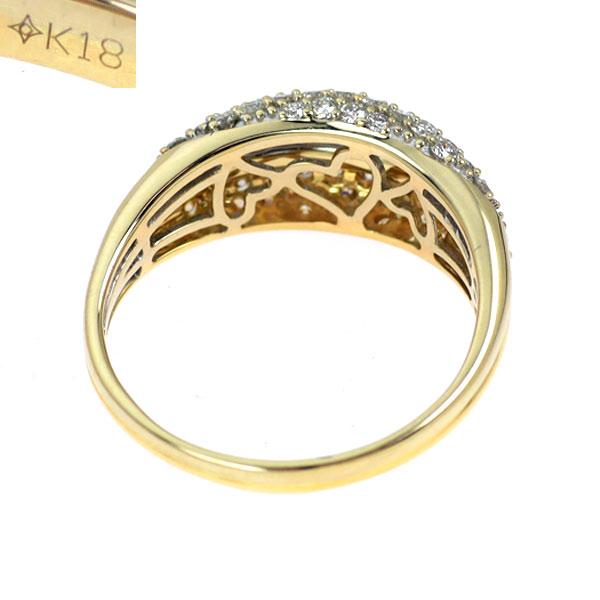 GSTV K18YG/WG ダイヤモンド リング 1.35ct パヴェ 新入荷 出品1週目 SELBY : SELBY - 通販 - Yahoo!ショッピング
