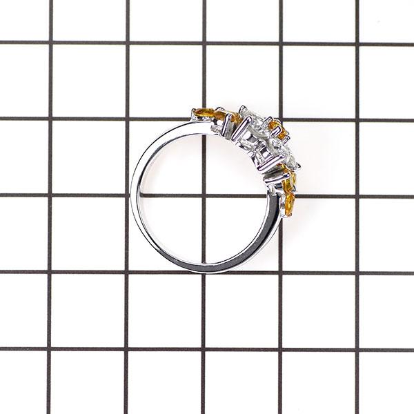 K18WG イエローサファイア ダイヤモンド リング 0.94ct D1.015ct フラワー 新入荷 出品1週目 SELBY : SELBY - 通販 - Yahoo!ショッピング