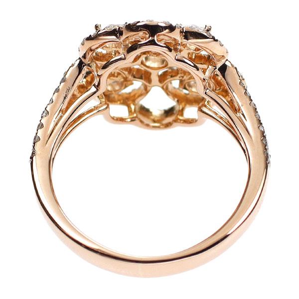 K18PG ローズカット ダイヤモンド リング 0.34ct D0.44ct 新入荷 出品1週目 SELBY : SELBY - 通販 - Yahoo!ショッピング
