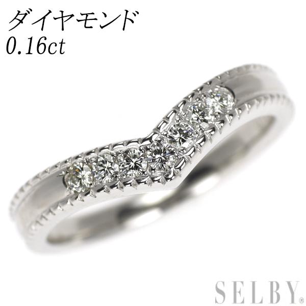 Pt950 ダイヤモンド リング 0.16ct V字 新入荷 出品1週目 SELBY : SELBY - 通販 - Yahoo!ショッピング