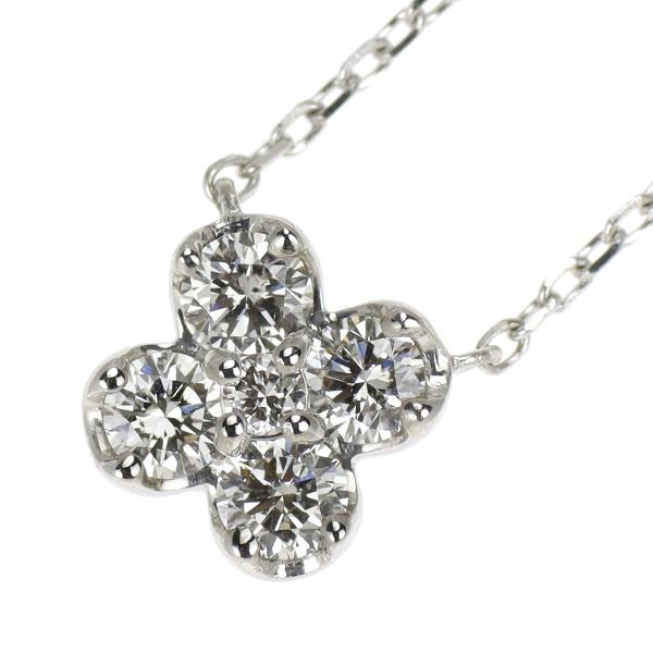 Ponte Vecchio ポンテヴェキオ Pt999/ Pt850 ダイヤモンド ペンダントネックレス 0.20ct フラワー 新入荷 出品1週目 SELBY : SELBY - 通販 ...