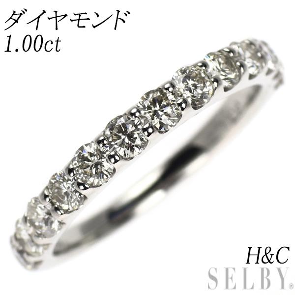 Pt900 H&C ダイヤモンド リング 1.00ct ハーフエタニティ 出品3週目 SELBY : SELBY - 通販 - Yahoo!ショッピング