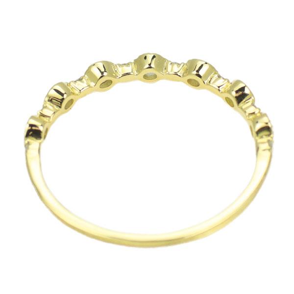 K18YG ローズカット/ラウンドブリリアントカット ダイヤモンド リング 0.22ct ハーフエタニティ 新入荷 出品1週目 SELBY : SELBY - 通販 - Yahoo!ショッピング