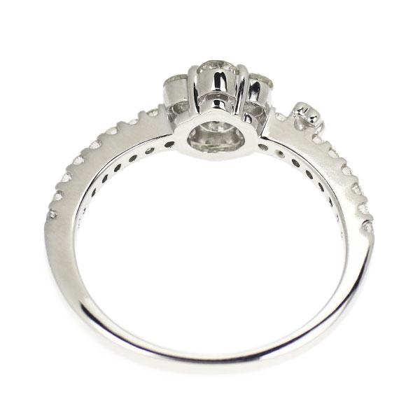 K18WG ダイヤモンド リング 0.50ct フラワー 新入荷 出品1週目 SELBY : SELBY - 通販 - Yahoo!ショッピング