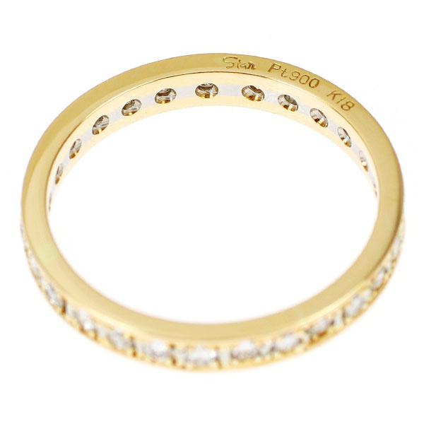 STAR JEWELRY スタージュエリー K18YG/Pt900 ダイヤモンド リング 0.39ct フルエタニティ 新入荷 出品1週目 SELBY : SELBY - 通販 - Yahoo ...