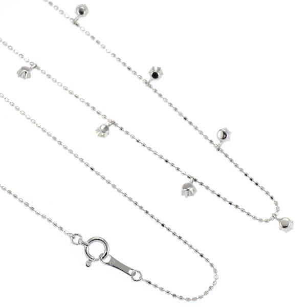 K18WG ダイヤモンド ネックレス 0.50ct ステーション 新入荷 出品1週目 SELBY : SELBY - 通販 - Yahoo!ショッピング