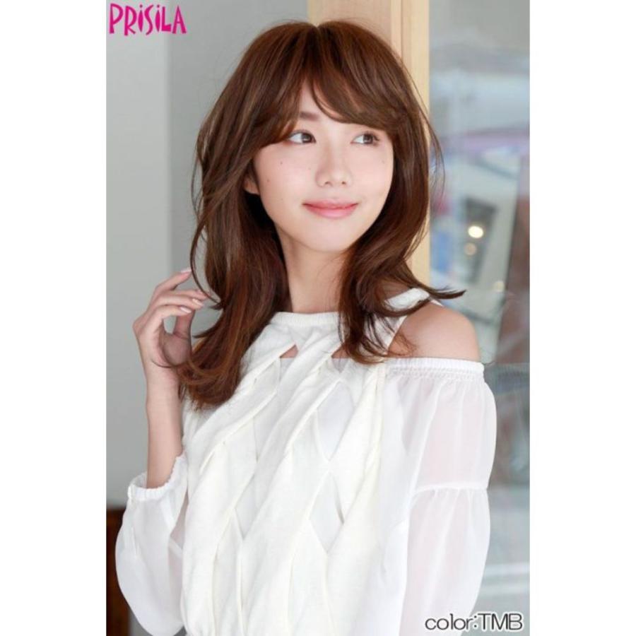 プリシラ PRISILA 五分ウィッグ ニュアンスストレート GB-01 耐熱 女性 : SelectBeauty Yahoo!店 - 通販 - Yahoo!ショッピング