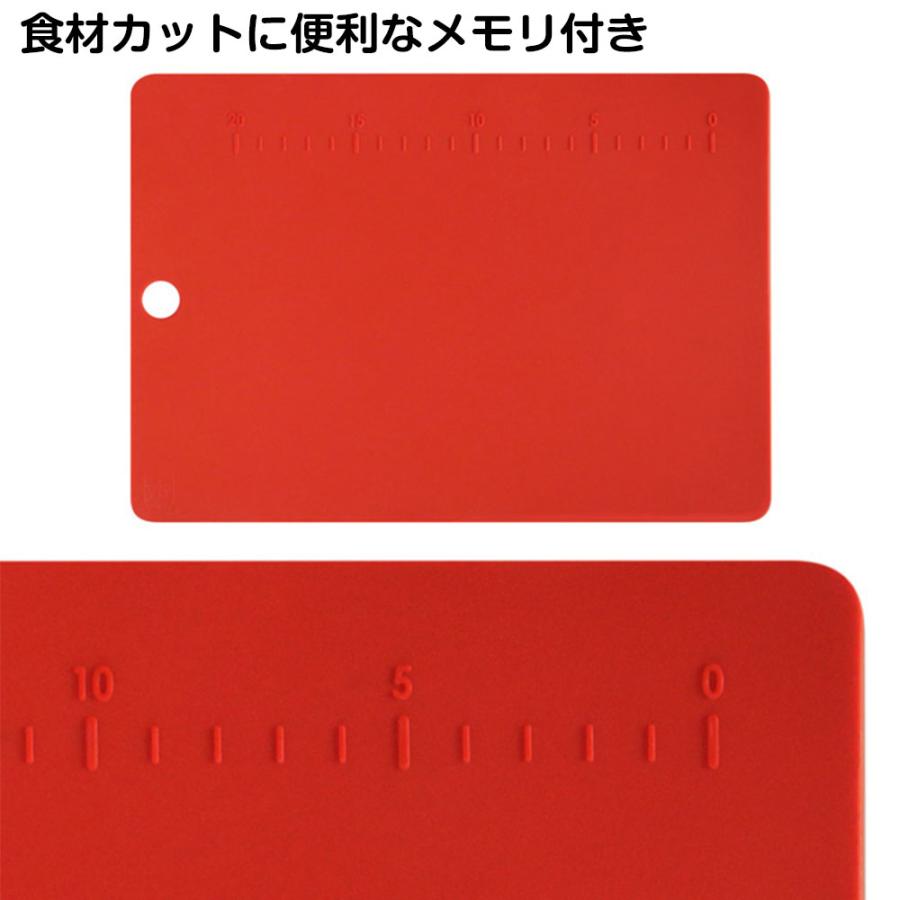 ViV 抗菌 カッティングボード viv ヴィブ 抗菌シリコーンキッチンシリーズ まな板 薄い リバーシブル 目盛り付き 料理キッチングッズ 自炊 一人暮らし : セレクト・ココ - 通販 ...