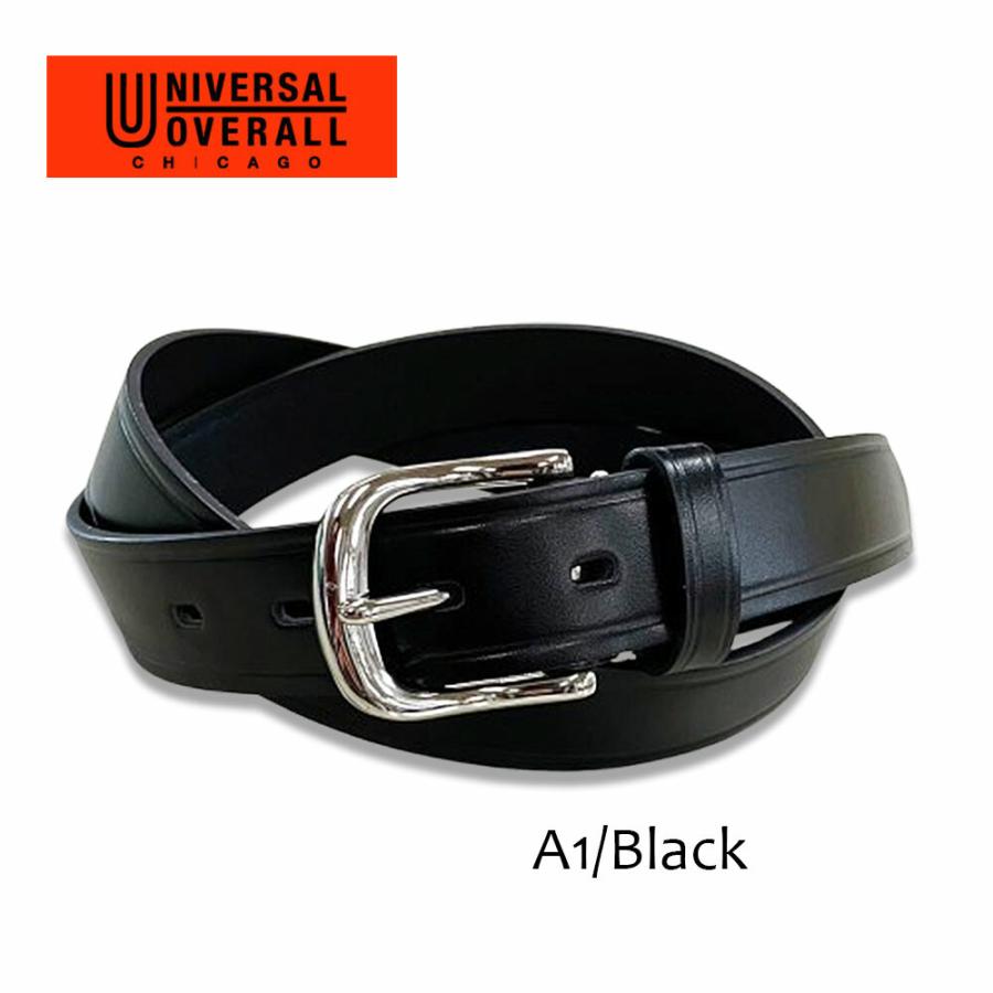 UNIVERSAL OVERALL 30mm レザーベルト 本革 牛革 無地 メンズ レディース カジュアル フォーマル ユニバーサルオーバーオール UV0909P : TE@M SELECT ...
