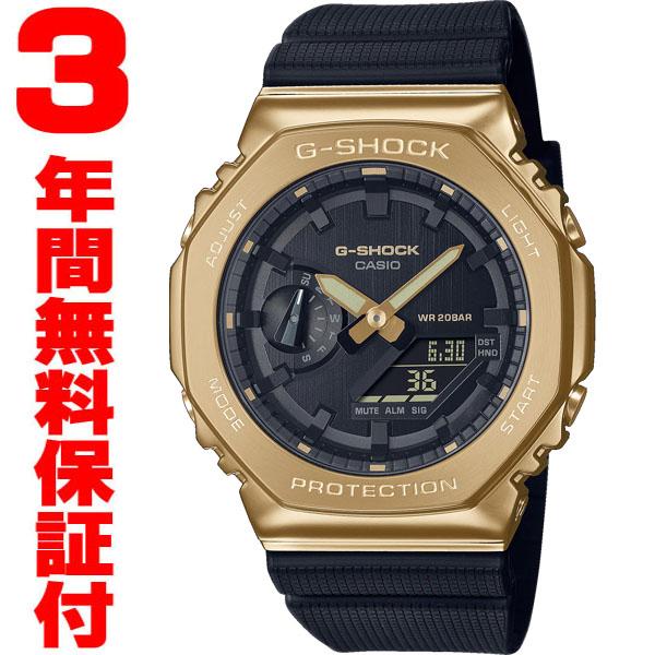 G-SHOCK 『国内正規品』 GM-2100G-1A9JF カシオ CASIO G-ショック メンズ 腕時計 オクタゴン メタルベゼル ブラック×ゴールド : メガネ 時計 宝飾 セレクト ...