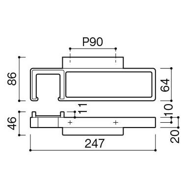 KAWAJUN タオルリング SE-420-XC | クローム タオルハンガー タオルホルダー タオル掛け ドライヤー おしゃれ キッチン 洗面所 トイレ 簡単 取付 DIY 新築 新居 ...