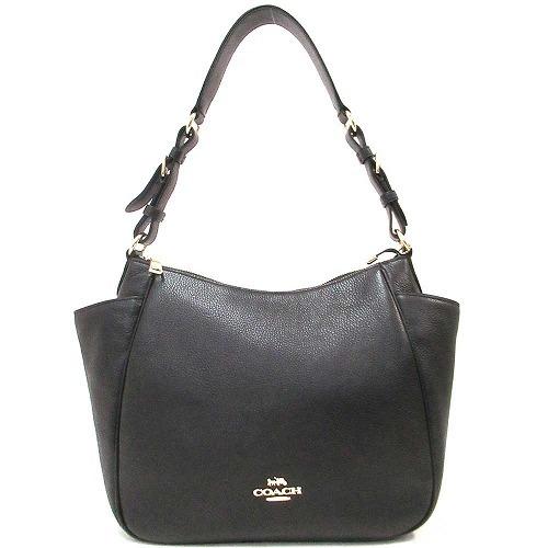 コーチ レザーバッグ COACH アウトレット レザー ローリー ショルダーバッグ C2853 IMBLK n211126 ...